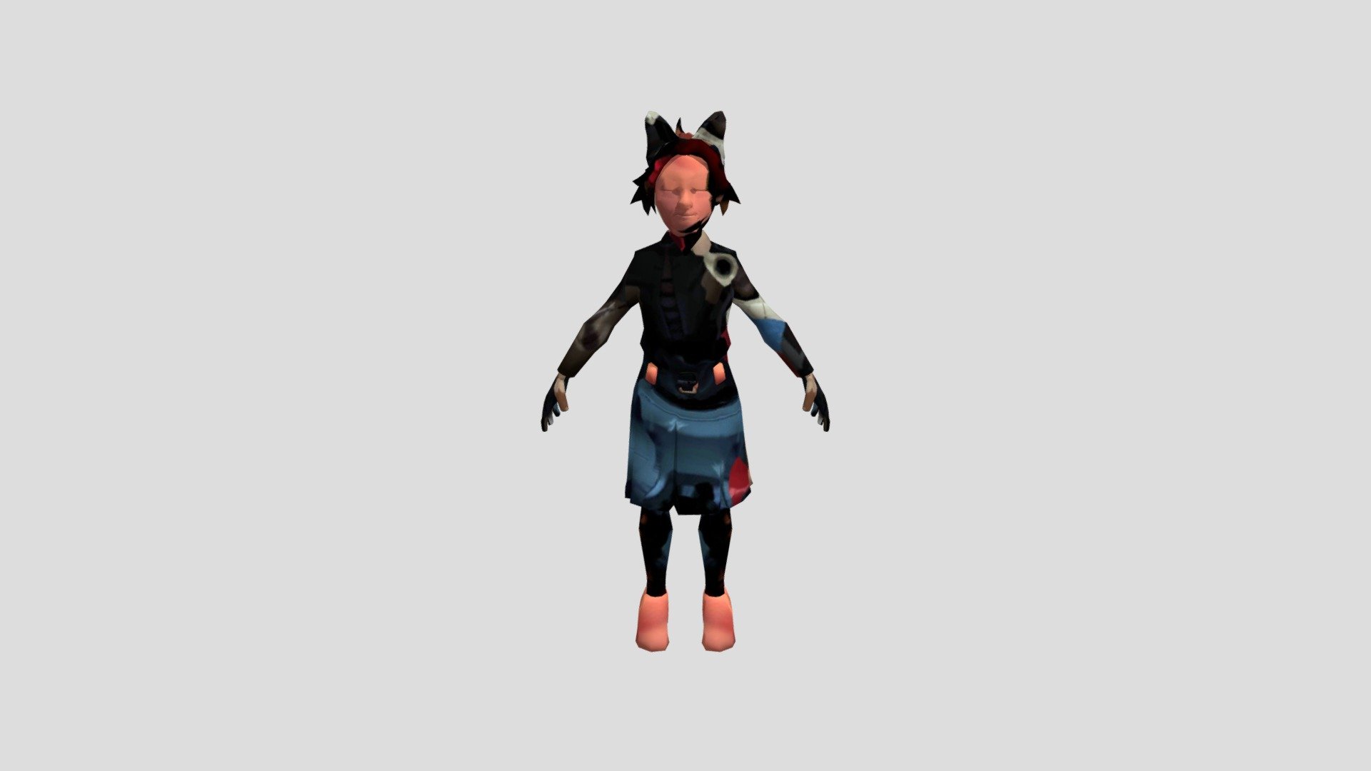hb kid 1 - Download Free 3D model by dallas.wilkerson [5452e0e] - Sketchfab