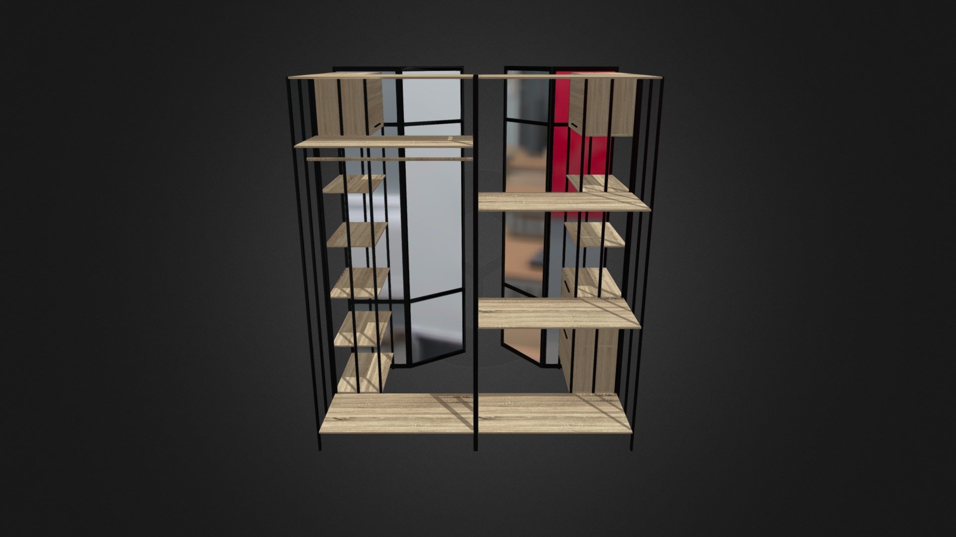 Walk In Closet - Download Free 3D model by Arsen Ismailov (@fdgasd7 ...