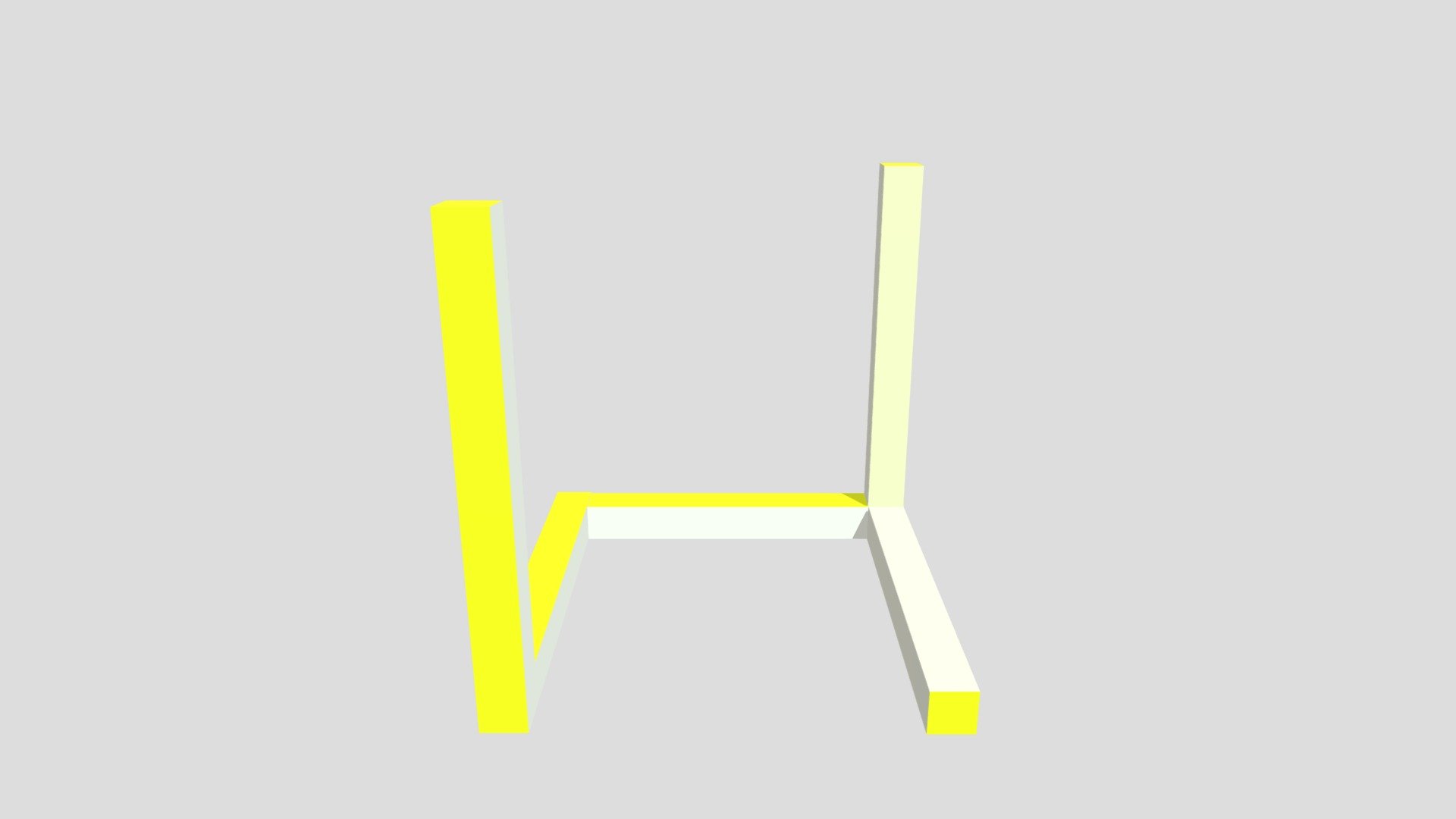 yellow cube one - 3D model by samantha_dietze [5454e2f] - Sketchfab