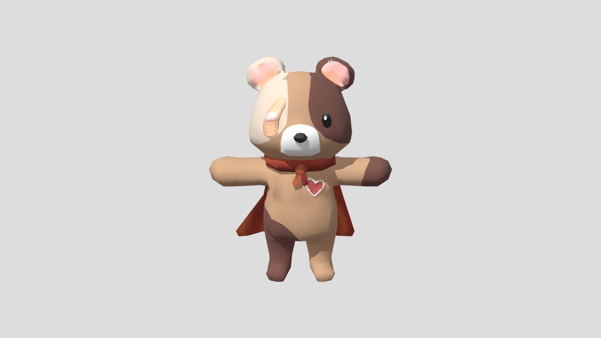 bearbear - 3D model by Daphnne.Chua [5457848] - Sketchfab