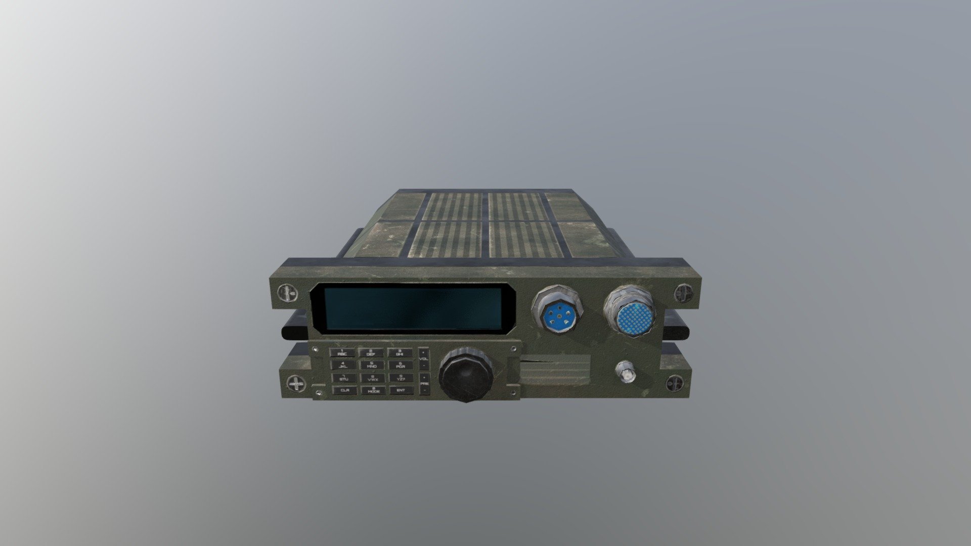 Radio Model - Download Free 3D model by j.delpino [5457c5a] - Sketchfab