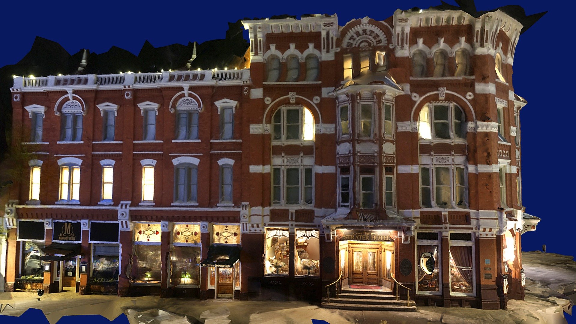 Strater Hotel, Durango Colorado - 3D model by John Toeppen (@toeppen ...