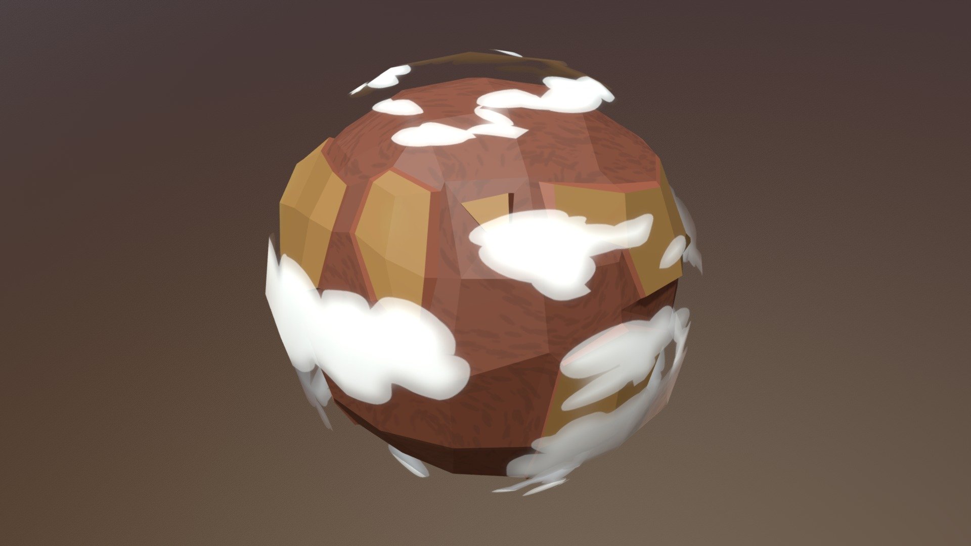LOGO Earth - 3D model by CAI_XUAN [54589c7] - Sketchfab