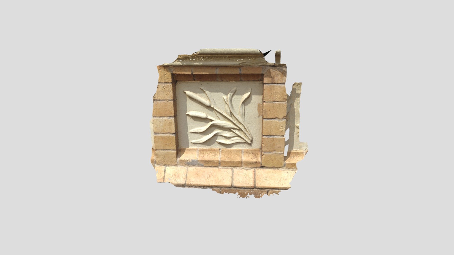Moulded Cement Panel 2 - 3D model by oloh [5459da6] - Sketchfab