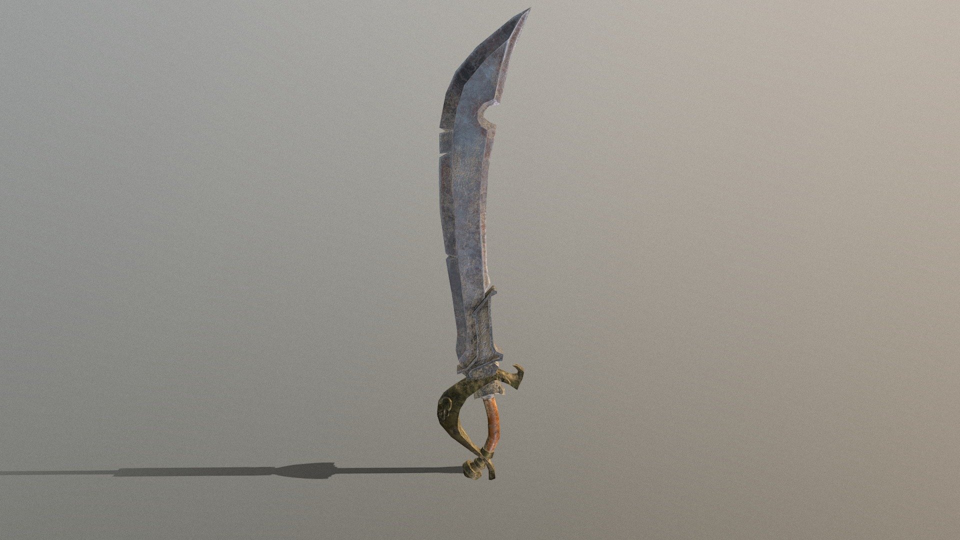 Pirate Sword - 3D model by stopolo [545b6e5] - Sketchfab
