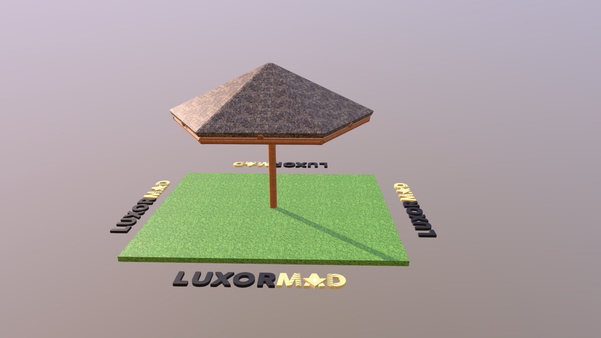 Quiosque 4 m de diâmetro - 3D model by Rafael Knelsen (@Rafael.Knelsen ...