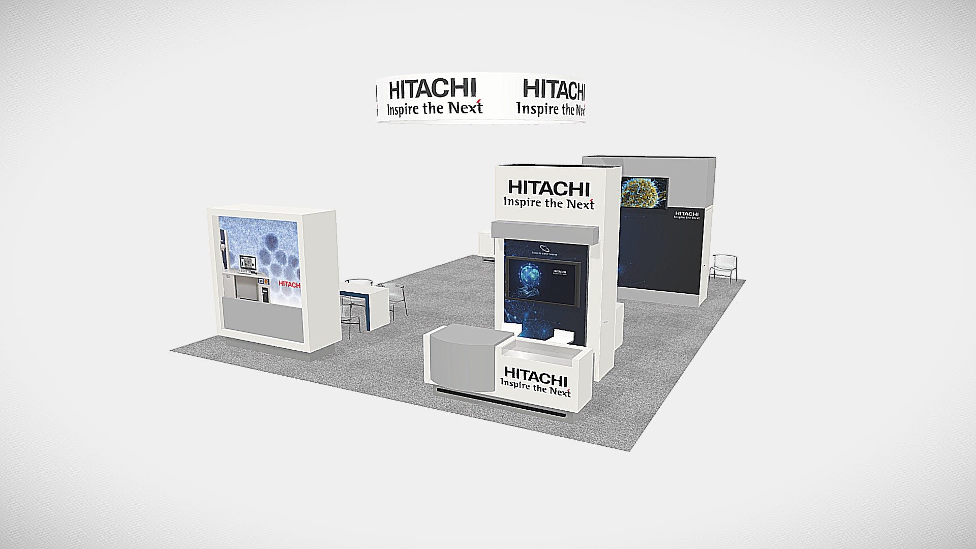 Hitachi Updated Layout M&M 2024 - 3D model by HatchExhibits [545d095 ...
