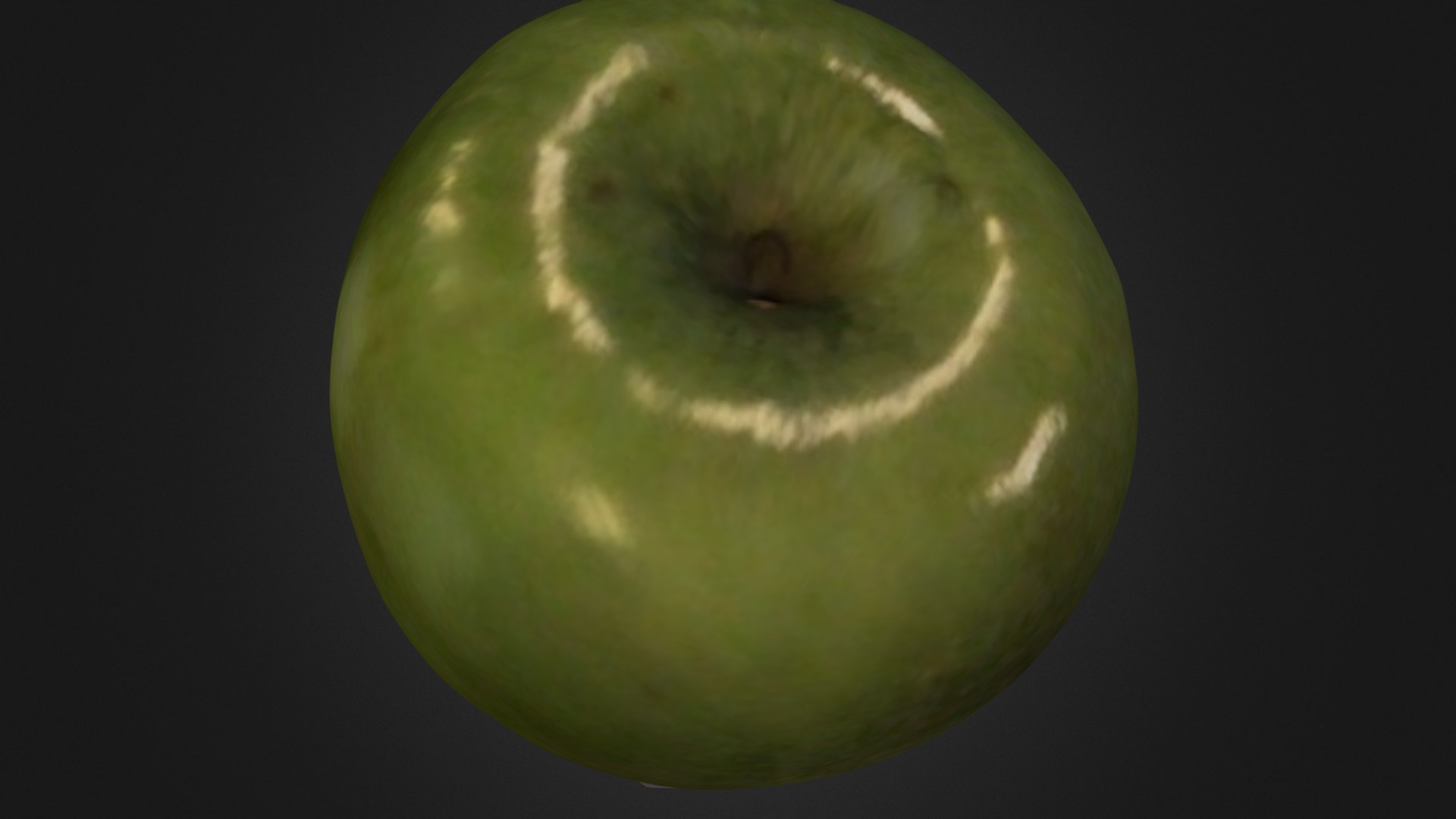 green apple - 3D model by mattgeb [545d7ea] - Sketchfab
