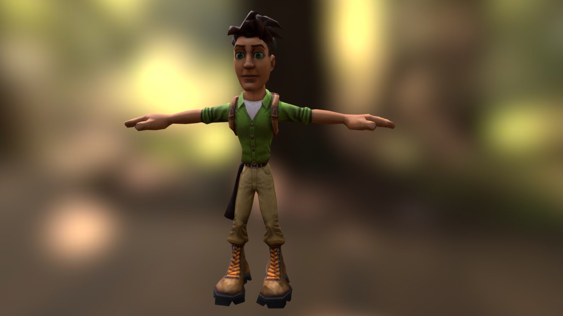 Harry Pitfall - Download Free 3D model by Nick (@nick.nes) [545f03b] - Sketchfab