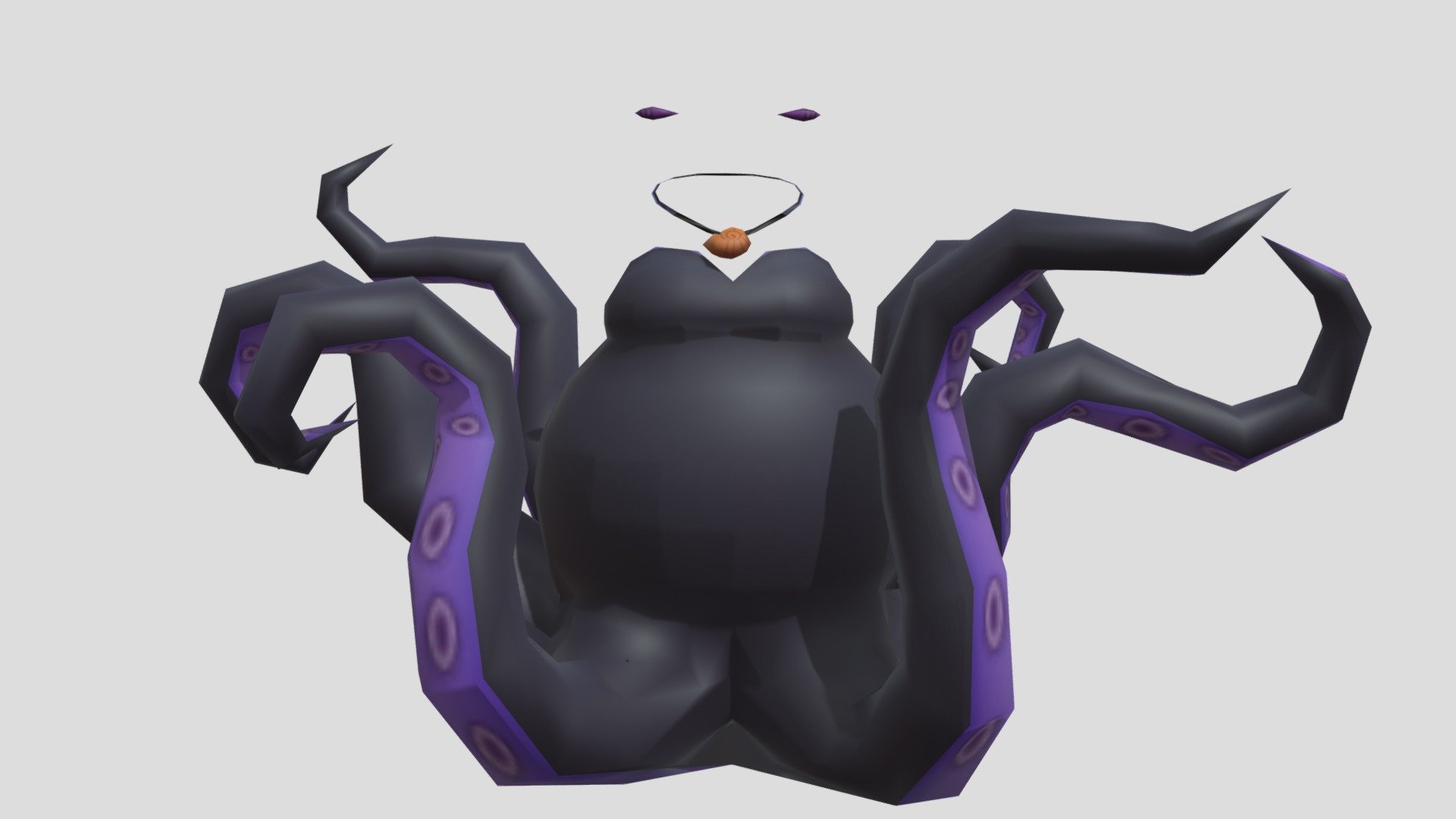 Evil Ursula Clothes - Download Free 3D model by Princess Gowns ...
