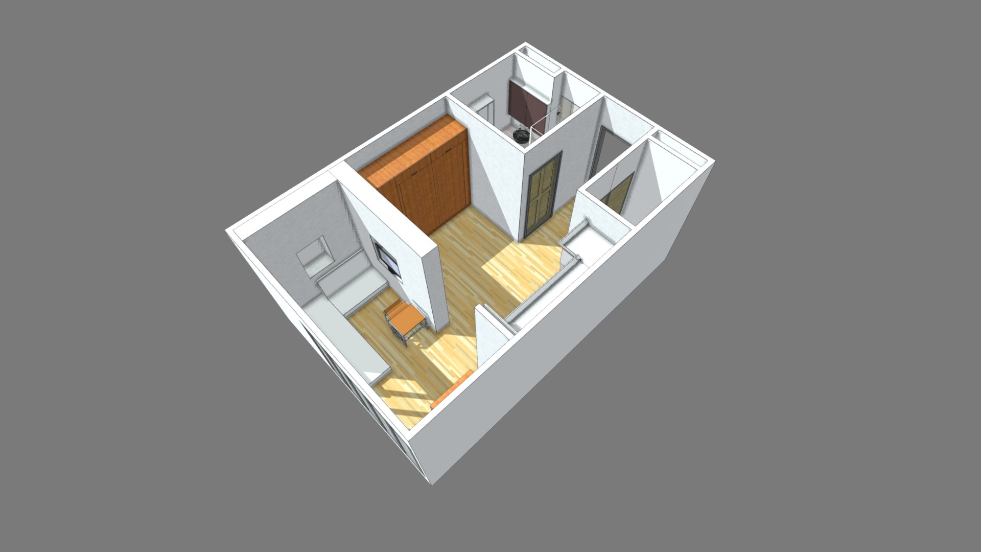 Navasota Flats_Closed - 3D model by OPA Design Studio (@opadesign ...