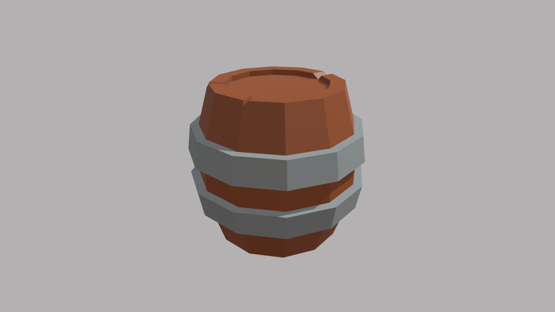 Low Poly Barrel - Download Free 3D model by BasileosKomnenos ...
