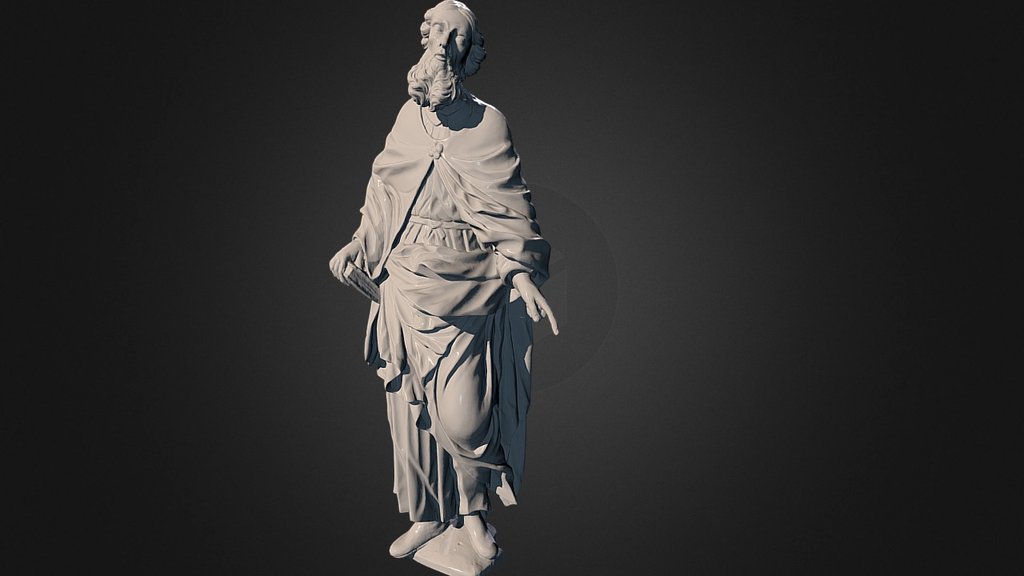 Sculpture of St. Joachim - 3D model by jan.zachar [5461d0b] - Sketchfab