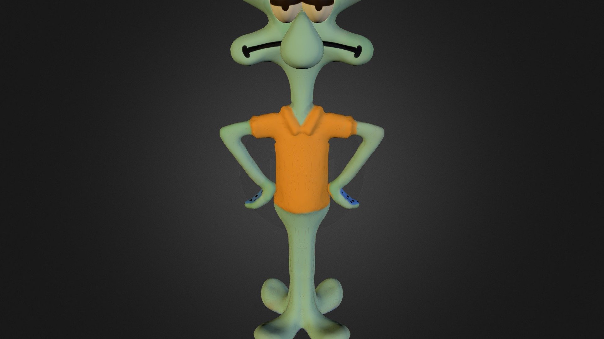 Squidward - 3D model by leopoly [5461de9] - Sketchfab