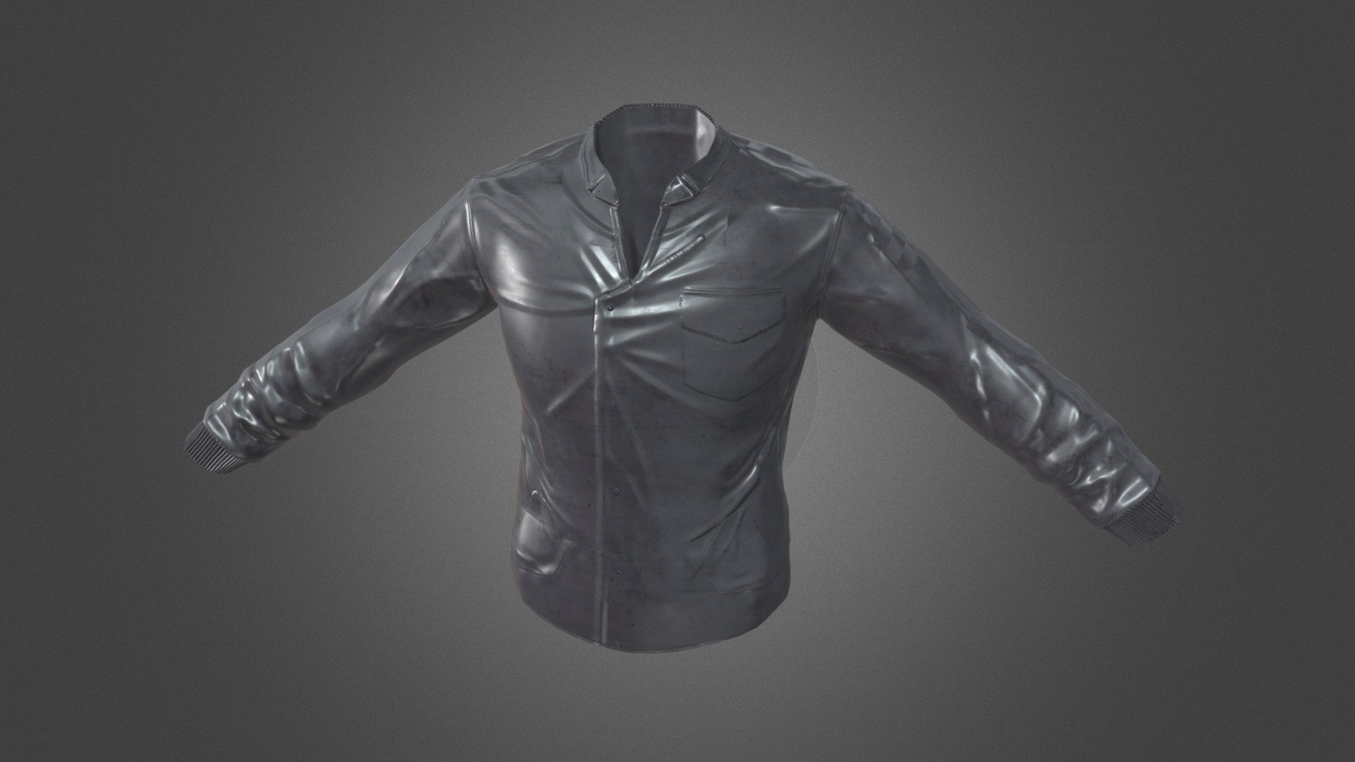 Grey Men's Jacket - Download Free 3D model by SFKhan00 [5462485 ...