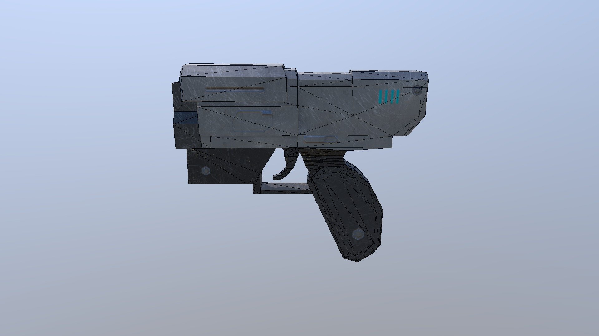 Sci- Fi Gun - 3D model by Eivind Gundersrud (@Eivind_Gundersrud ...