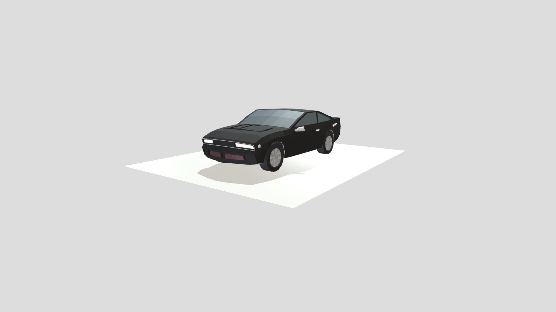 LOW POLY CAR - 3D model by Saksham@1 (@iamsaksham81) [5463ab4] - Sketchfab