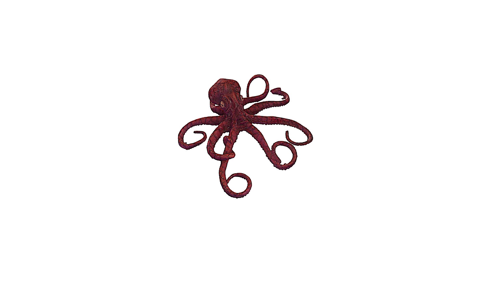 octopus-red - 3D model by TheInteriorGallery [5464140] - Sketchfab