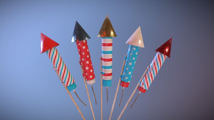 Fireworks 3d Models Sketchfab