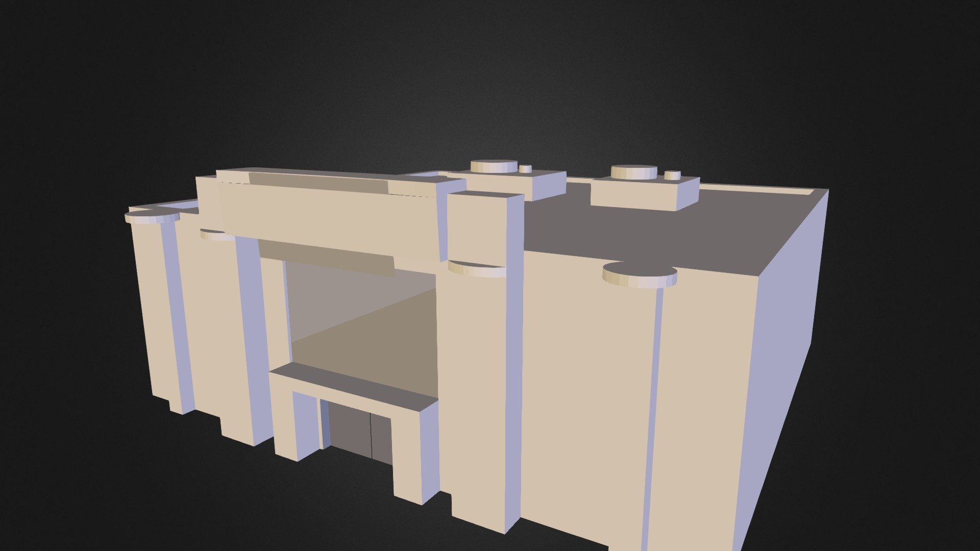 Rec Shop Final No Color - 3D model by lapulga [5464d0d] - Sketchfab