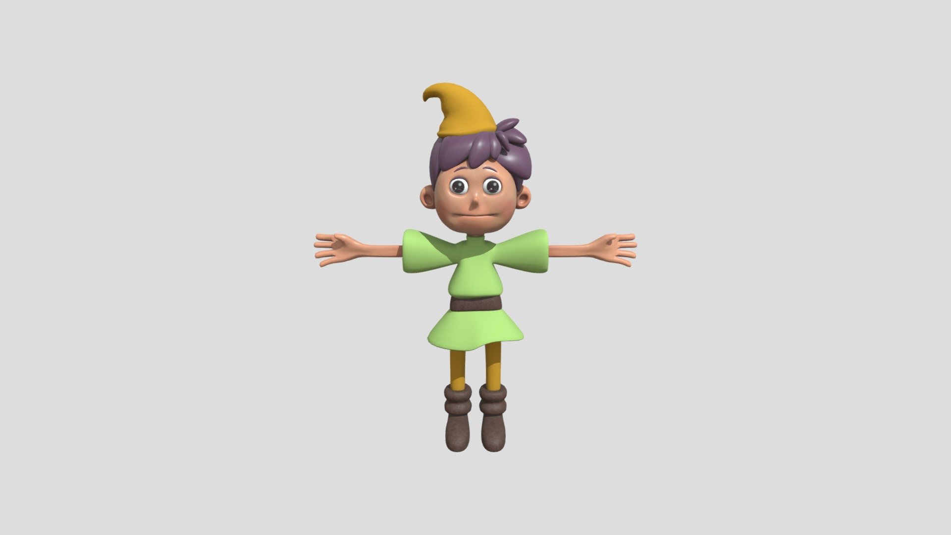 chibi - 3D model by pan (@panilltration) [5464fc2] - Sketchfab