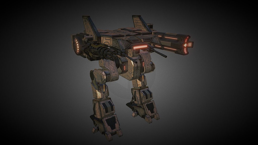 Walker (1st gen.) - 3D model by muvgames [5466527] - Sketchfab