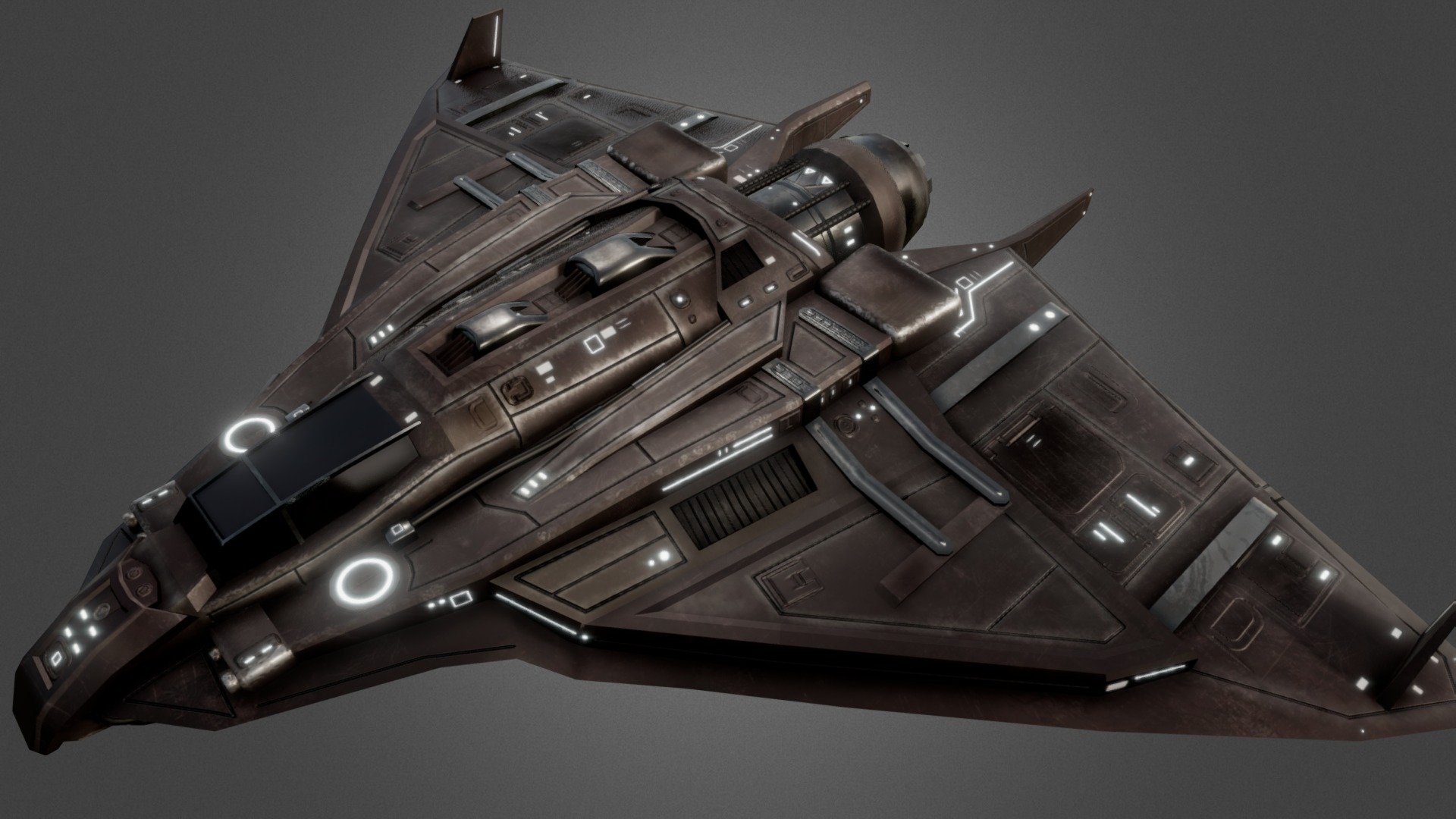Spacewing SF-15 - 3D model by Joe-Louis (@Dikkiedik) [54665da] - Sketchfab