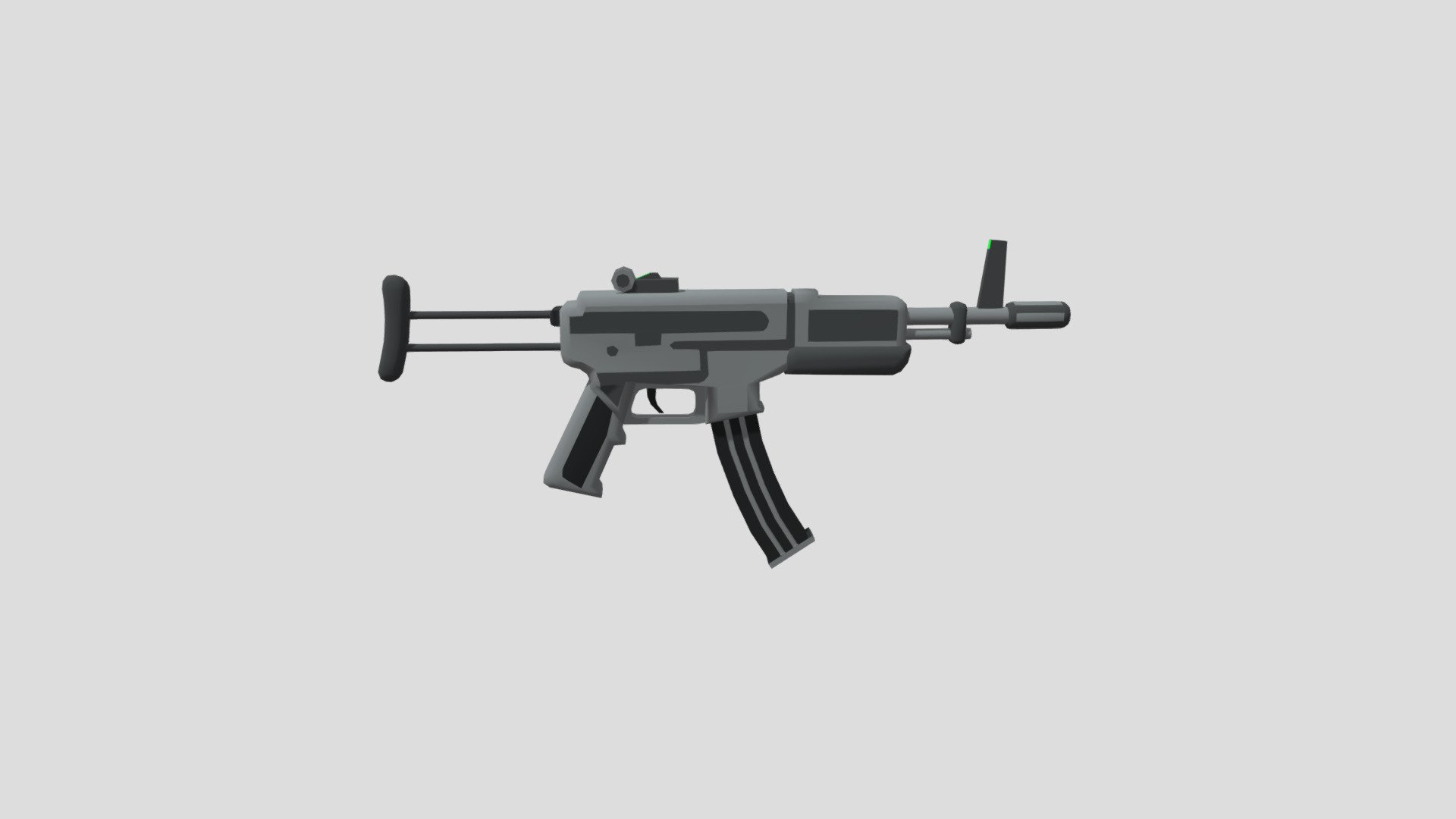 LowPoly MP5 Gun - Download Free 3D model by okaro.ir [5466997] - Sketchfab