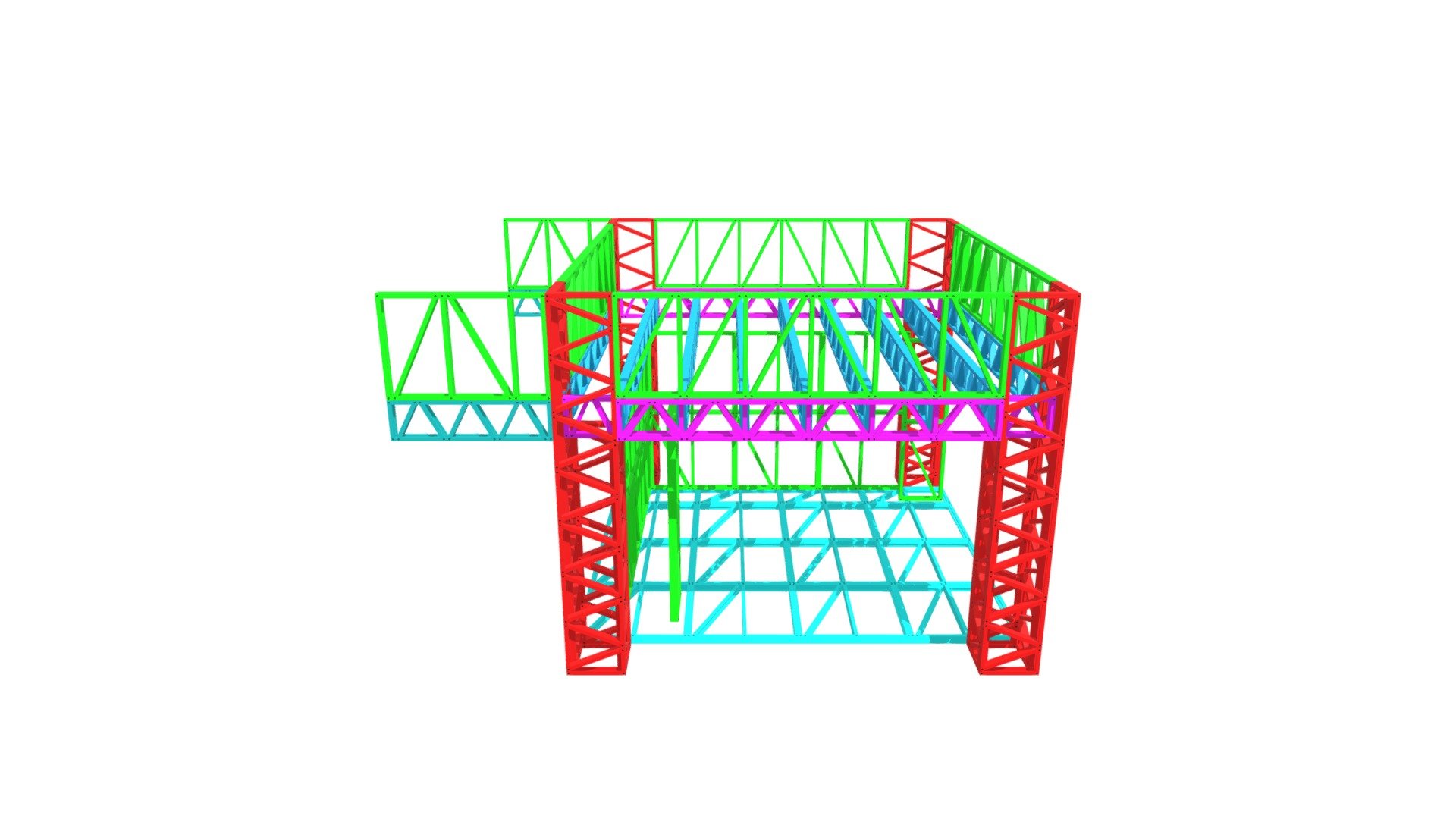 Fire Rig - Download Free 3D model by Steel Frame Solutions Limited ...