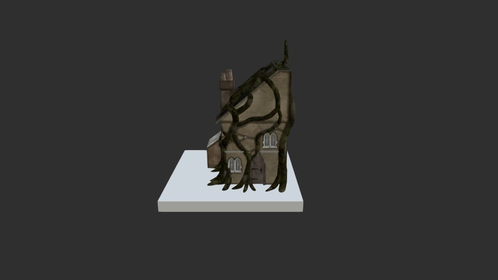 Witch House Textured Export 02 - 3D model by moefarringtonstudent ...