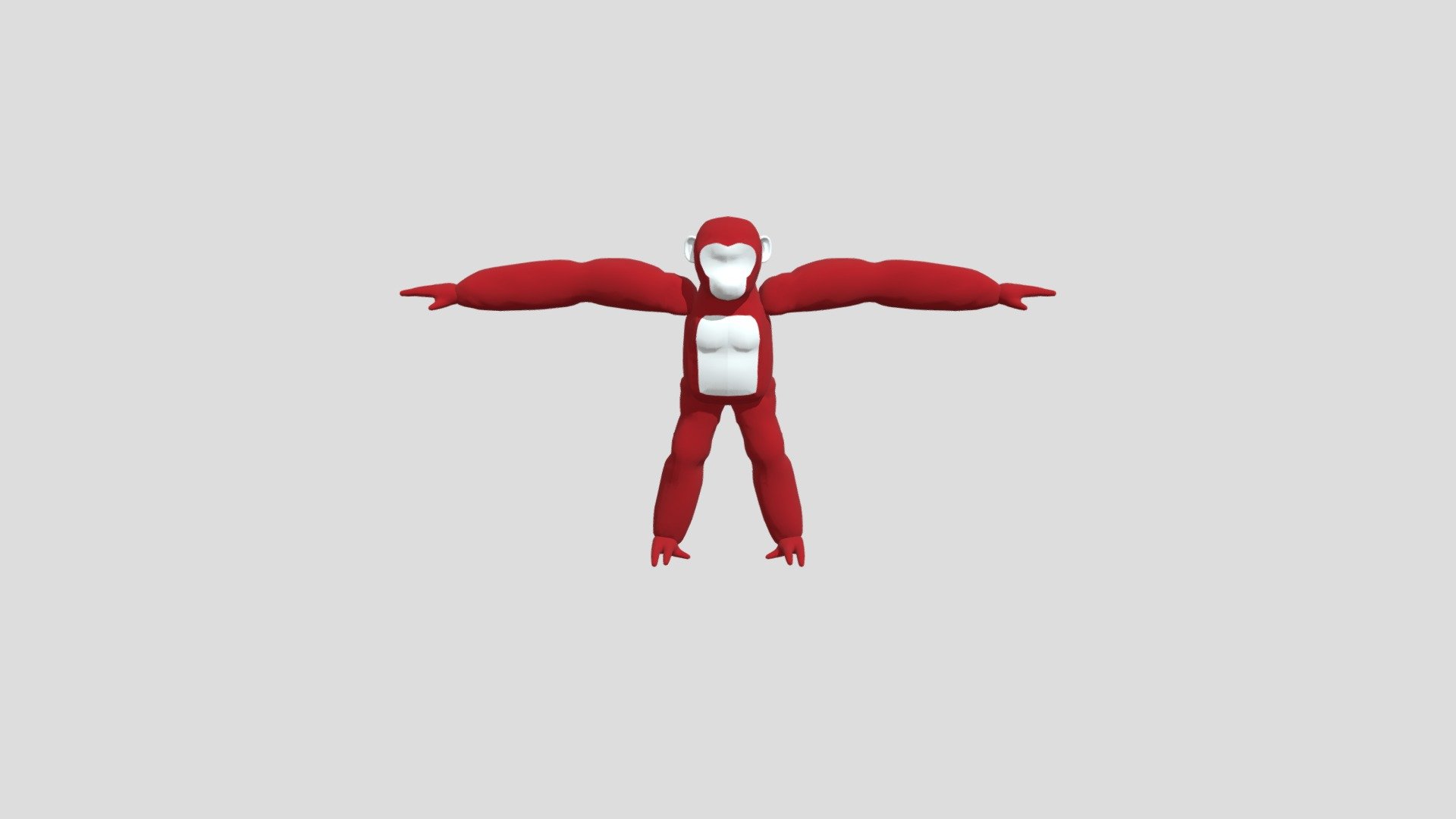 Lethal ape gus body rigged - 3D model by CrimsonSTudiosAR5667 [546963a ...
