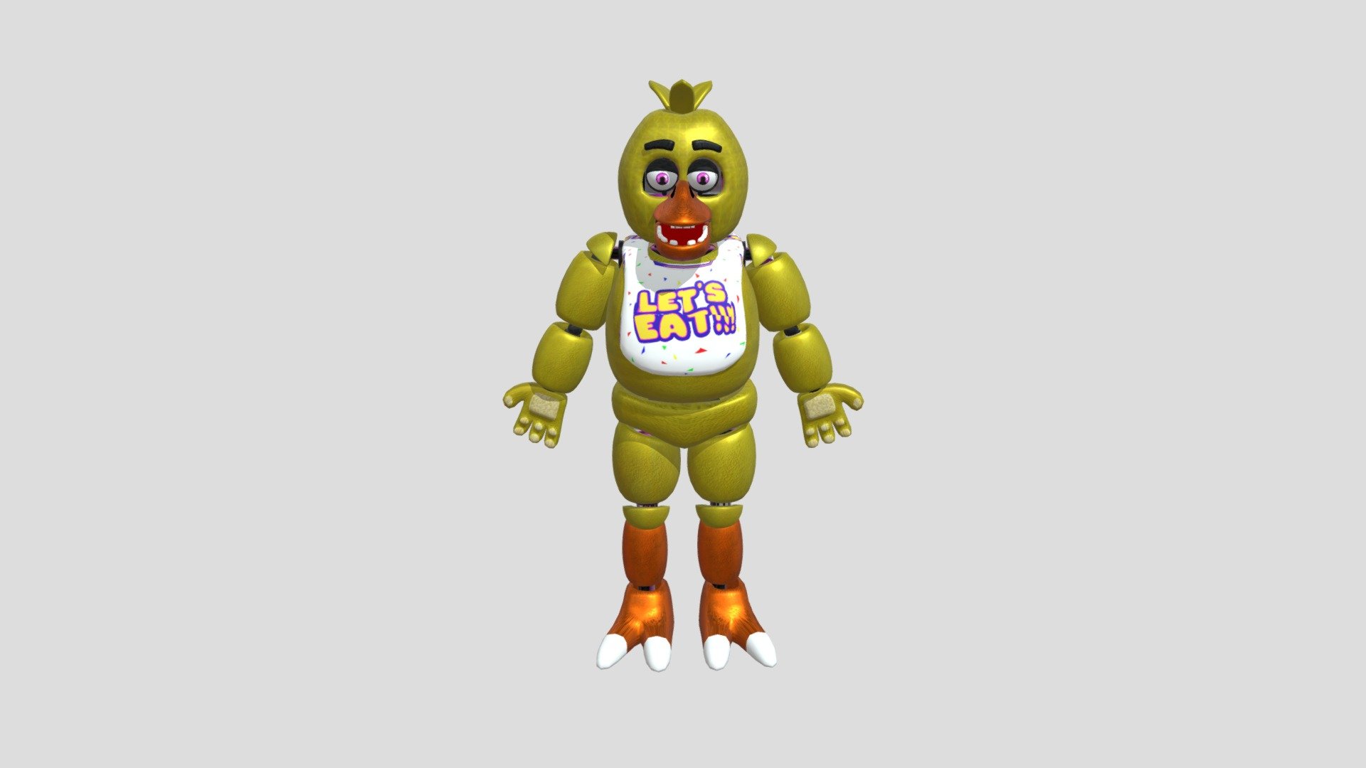 V1_chica_model - 3D model by johann (@JohannSebastian2015) [54699e0 ...