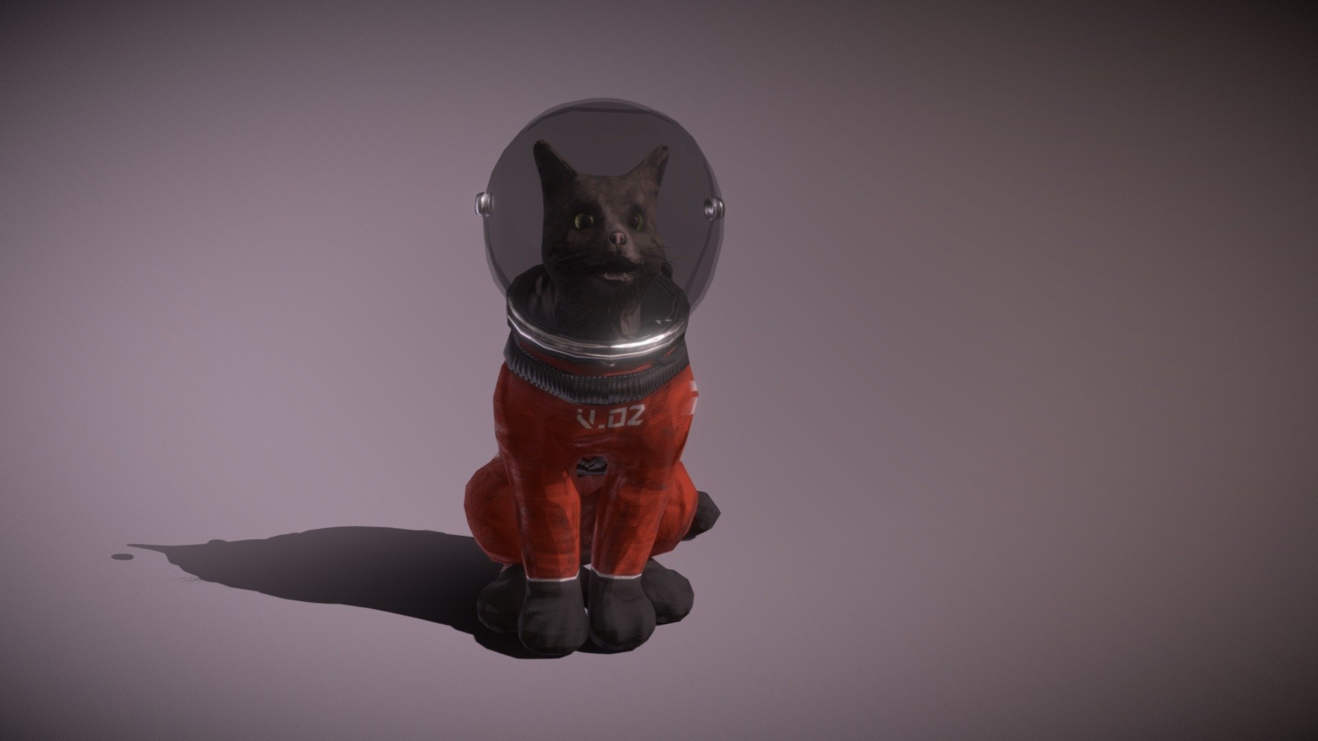 EpicMegaJam: Spacecat - 3D model by PhilRe [546a733] - Sketchfab