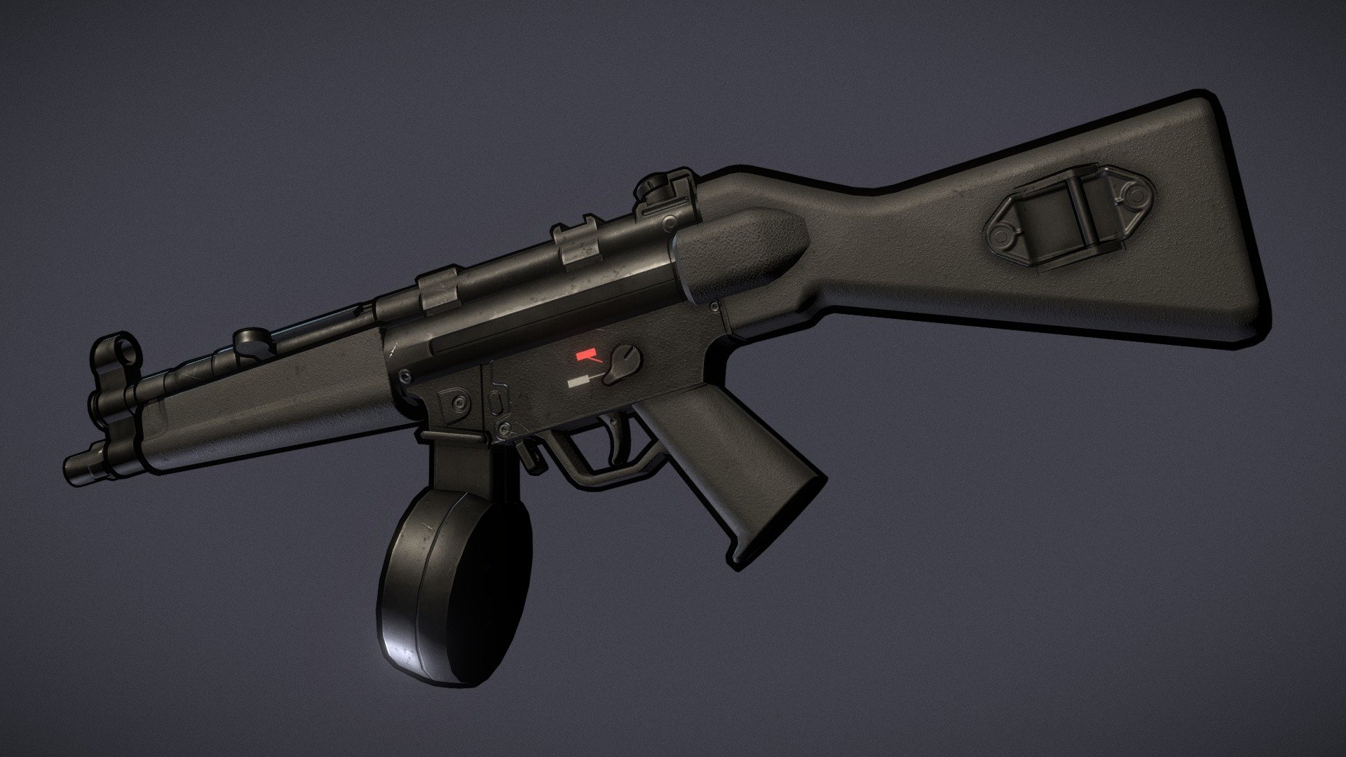 MP5 - 3D model by salvadorrodriguez [546b71c] - Sketchfab