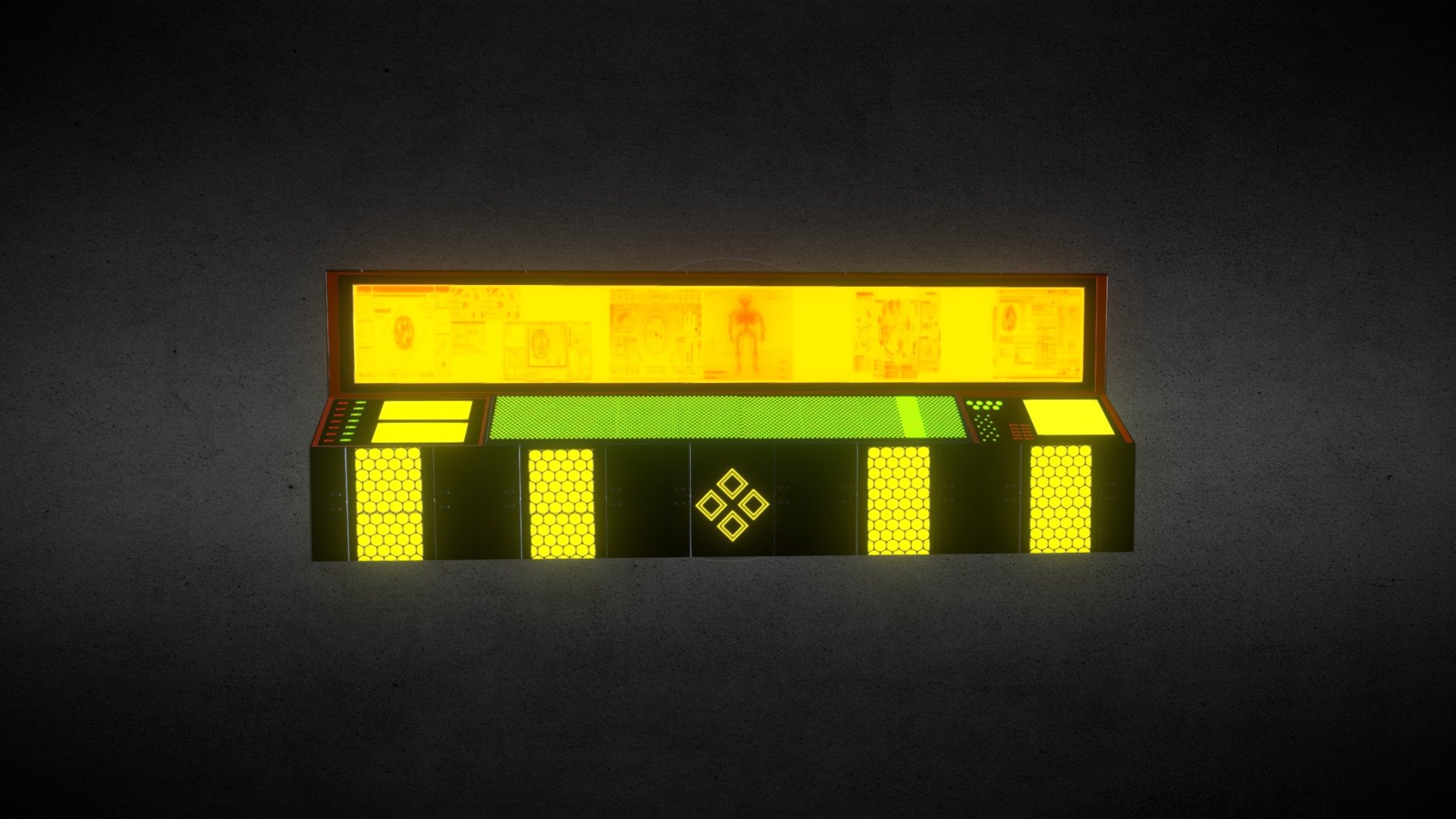 Large Terminal - 3D model by DennisGray [546c323] - Sketchfab