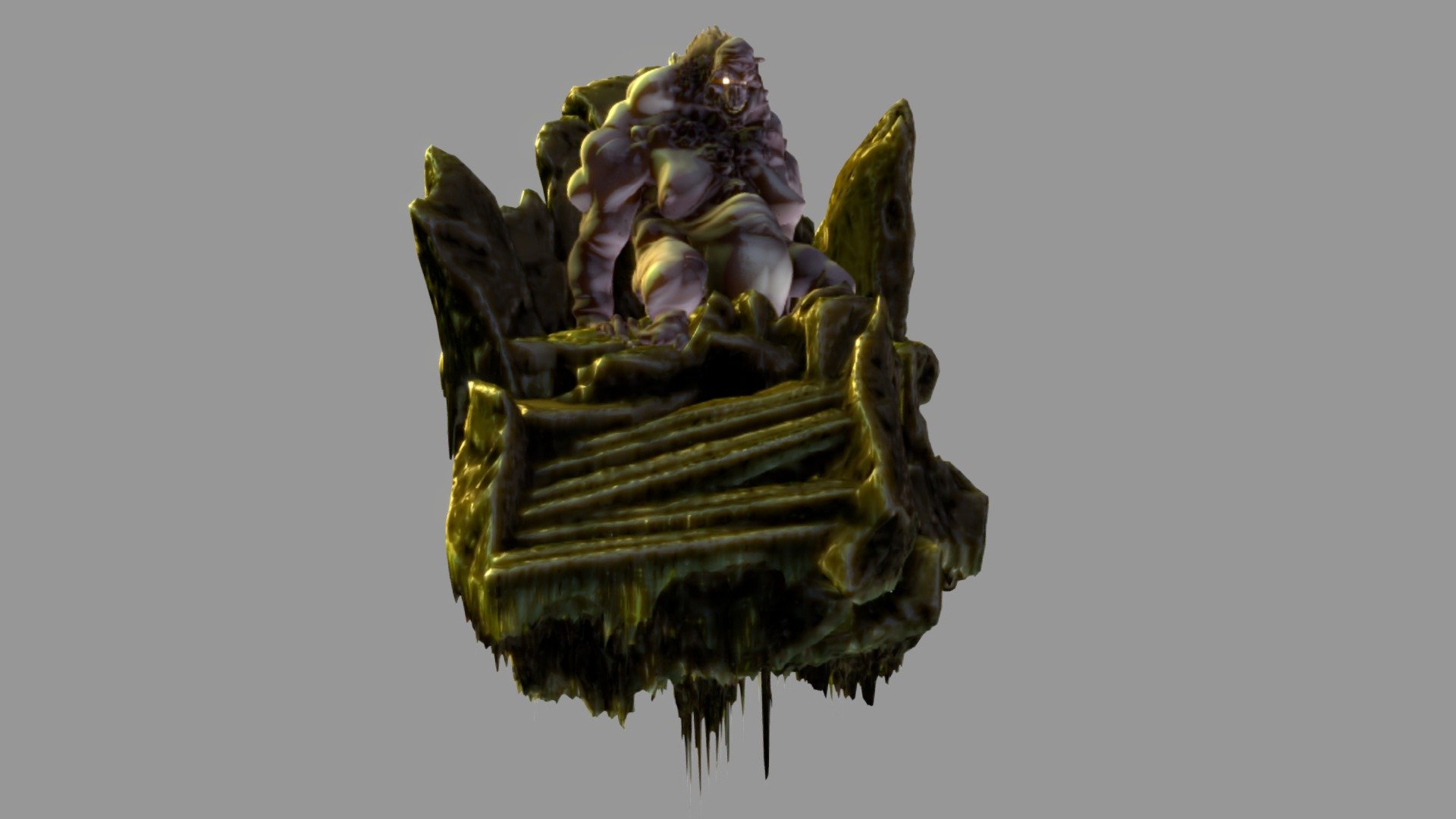 UNDEAD THRONE - 3D model by alexalbinyana [546c7c6] - Sketchfab