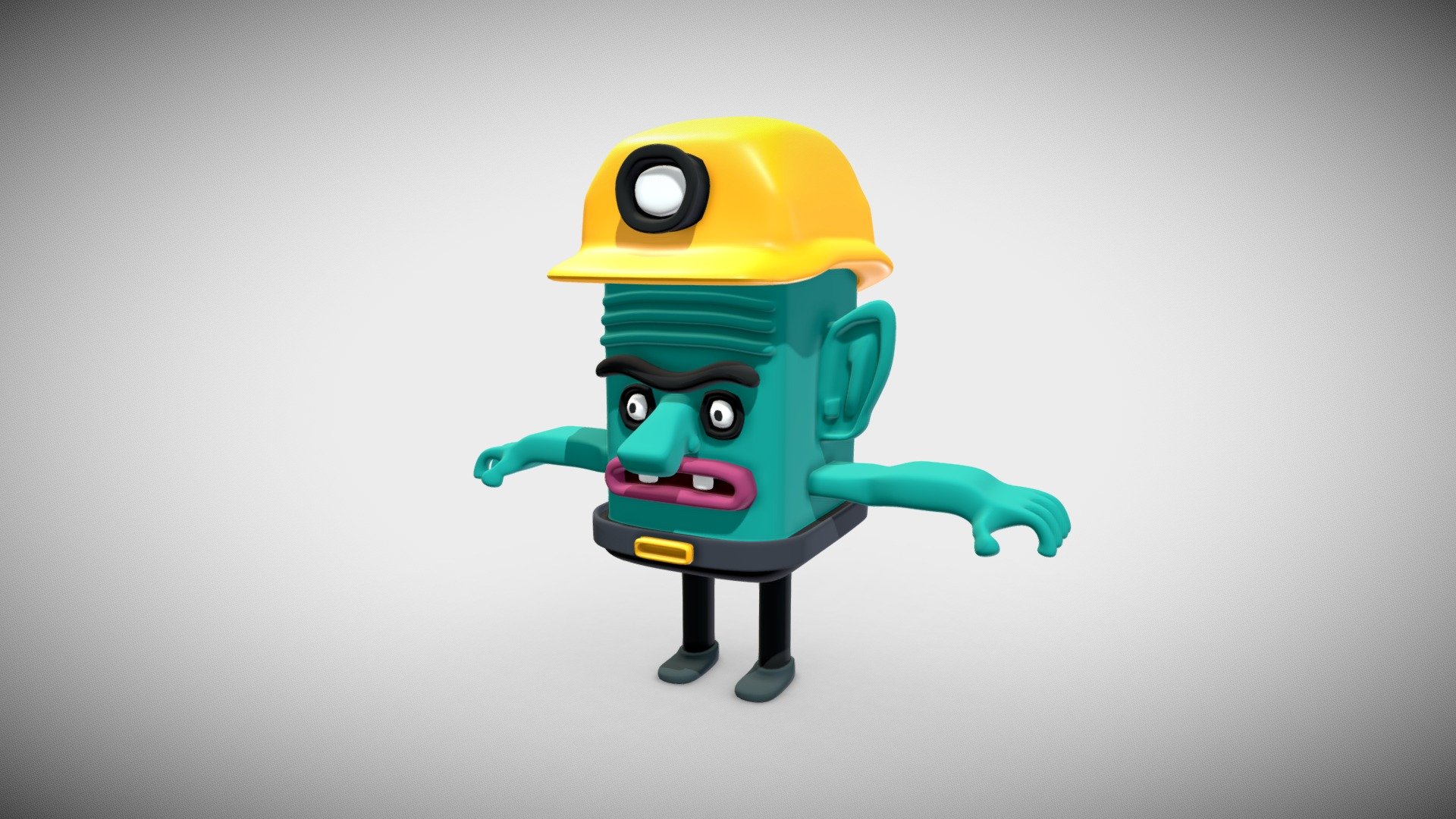 Cartoon Style Character - 3D model by CarlosVGu [546d4b1] - Sketchfab