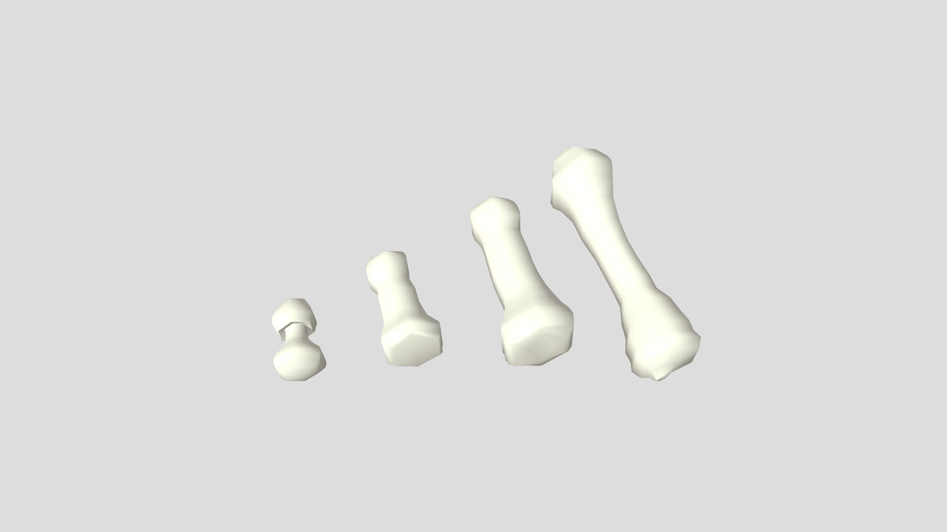 Human Finger Bones - 3D model by nbiglin [546e1b4] - Sketchfab