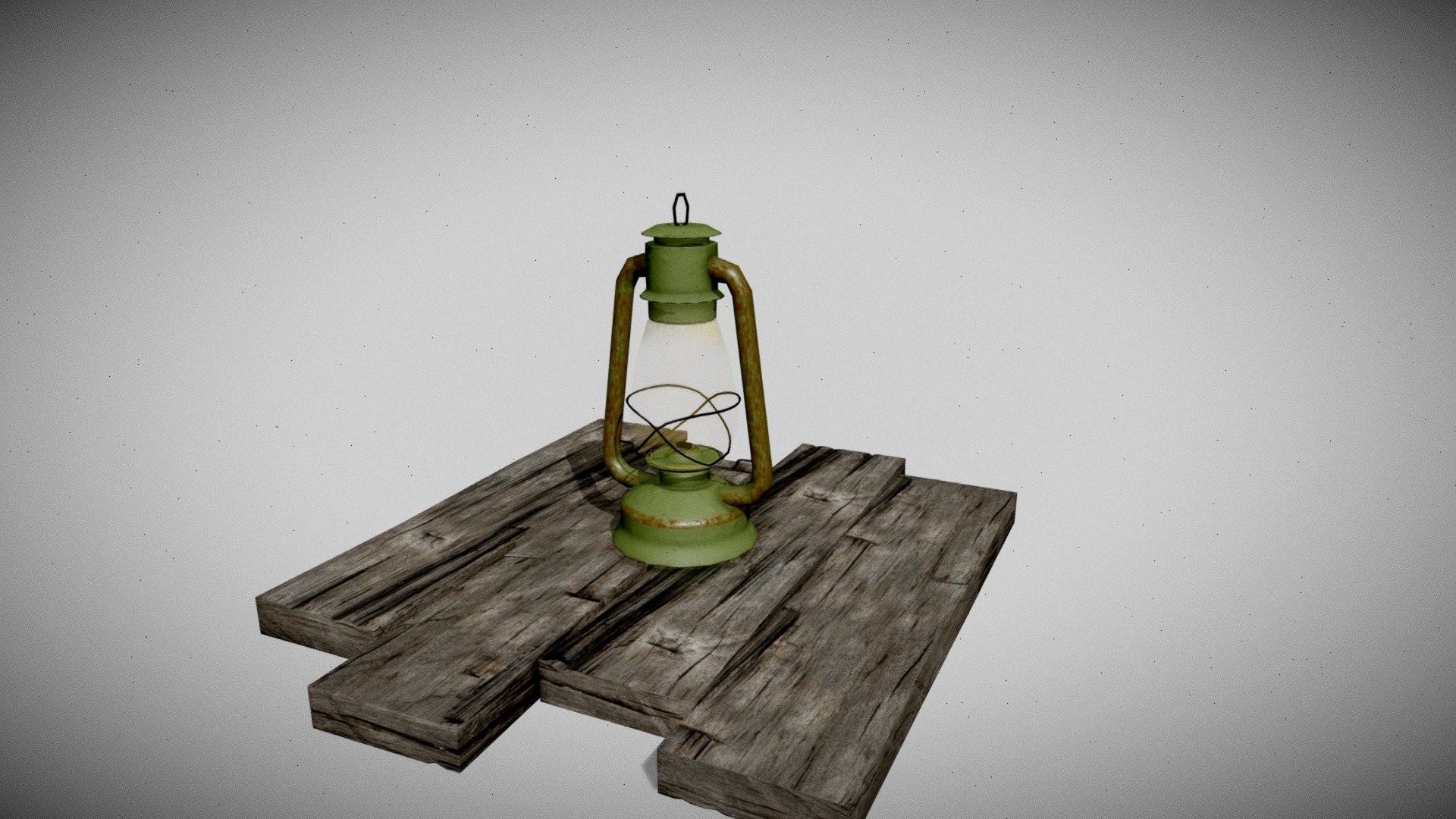 Gas Lamp - Download Free 3D model by watermelon256 [546f104] - Sketchfab