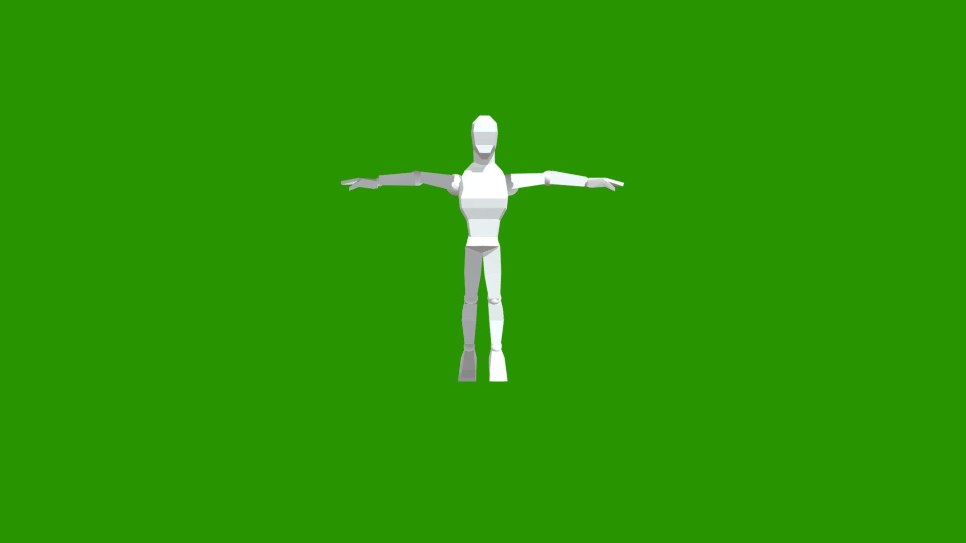 634230064_low_polygon_human_Goalkeeper_Catch - Download Free 3D model ...