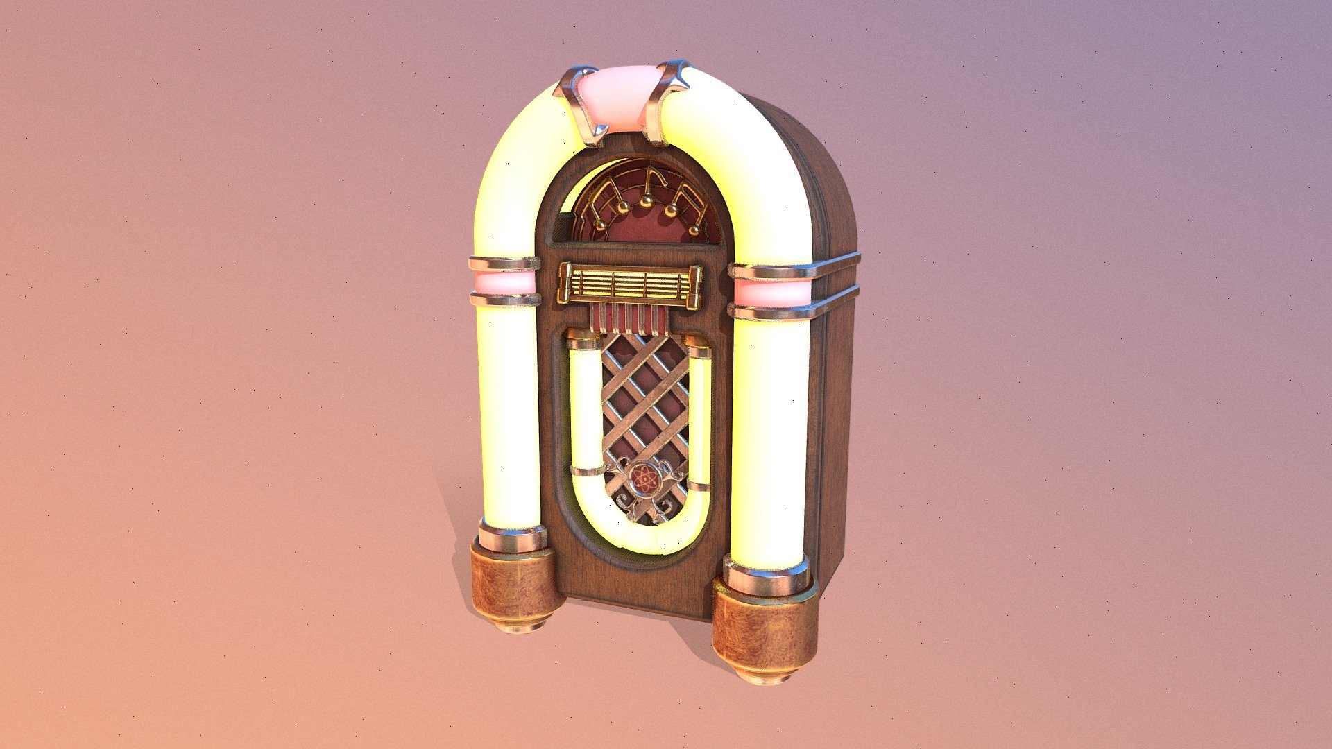 Jukebox - Buy Royalty Free 3D model by Harold P. de Boer (@Harold1995 ...