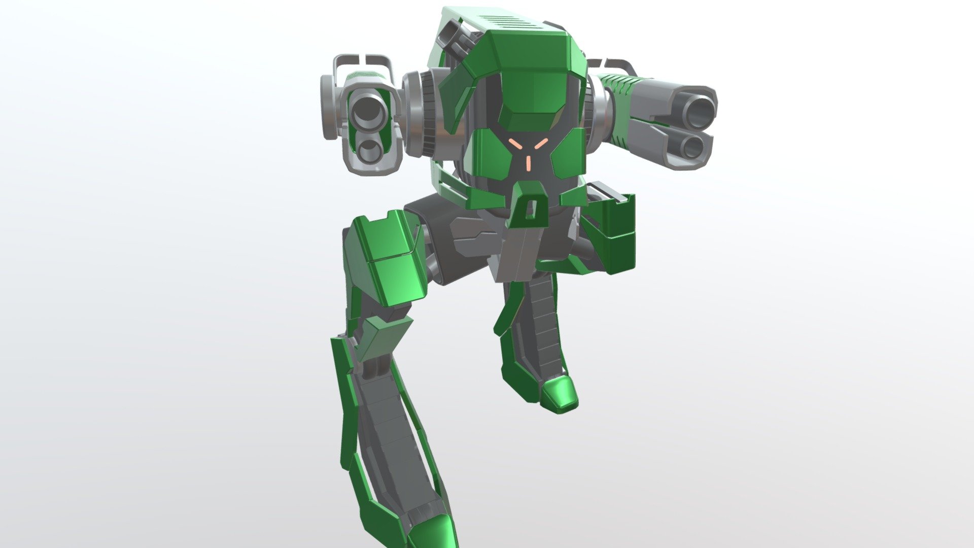 Combat Robot 18 blender file - Download Free 3D model by deepak rai ...