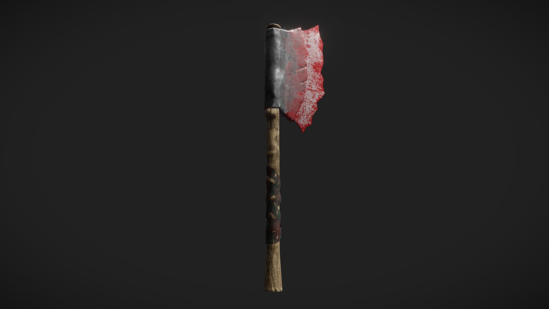 Diablo 1 Style Two Handed Cleaver - 3D model by pixelAlp [54716e5 ...