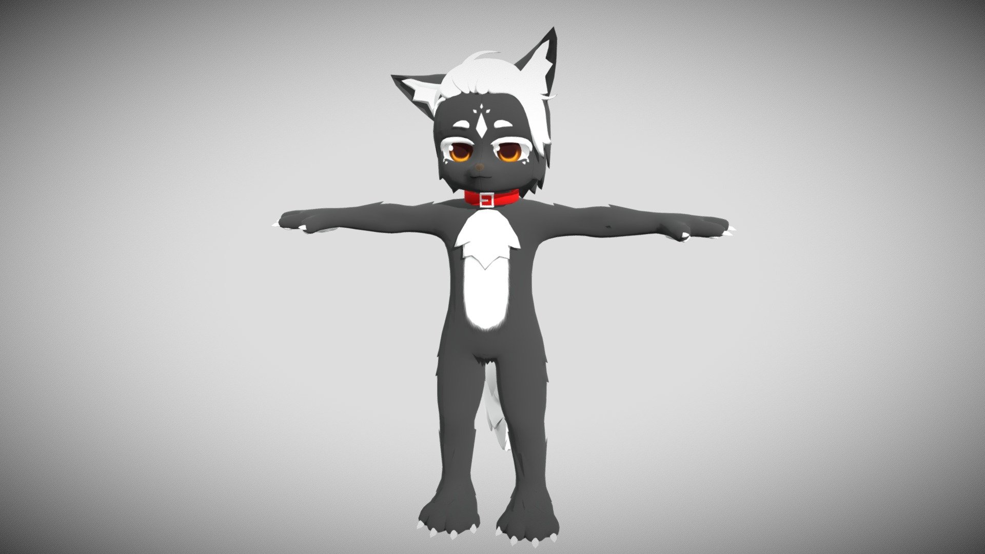 [VRC Avatar] Kuro Male - 3D model by NPCTK [547233e] - Sketchfab