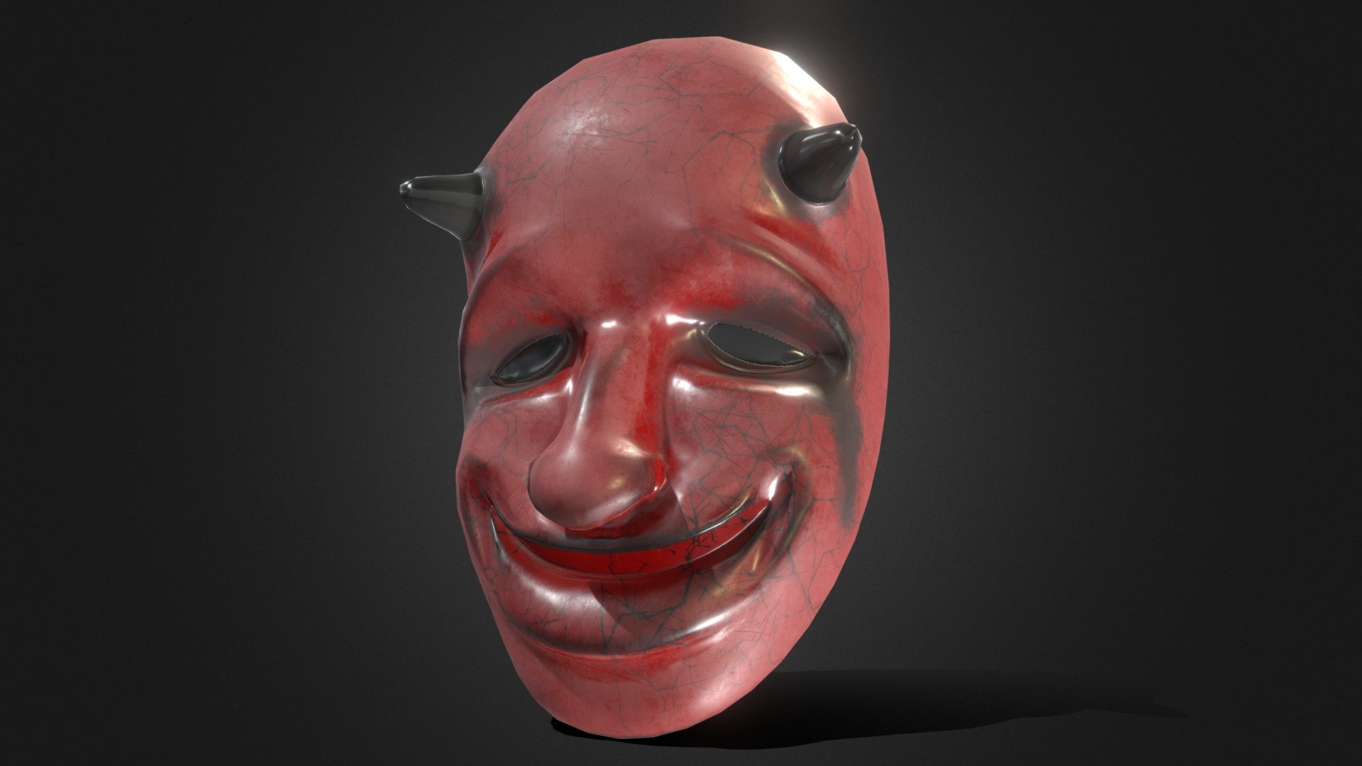 Scary mask - Buy Royalty Free 3D model by Rzyas [5472c41] - Sketchfab Store