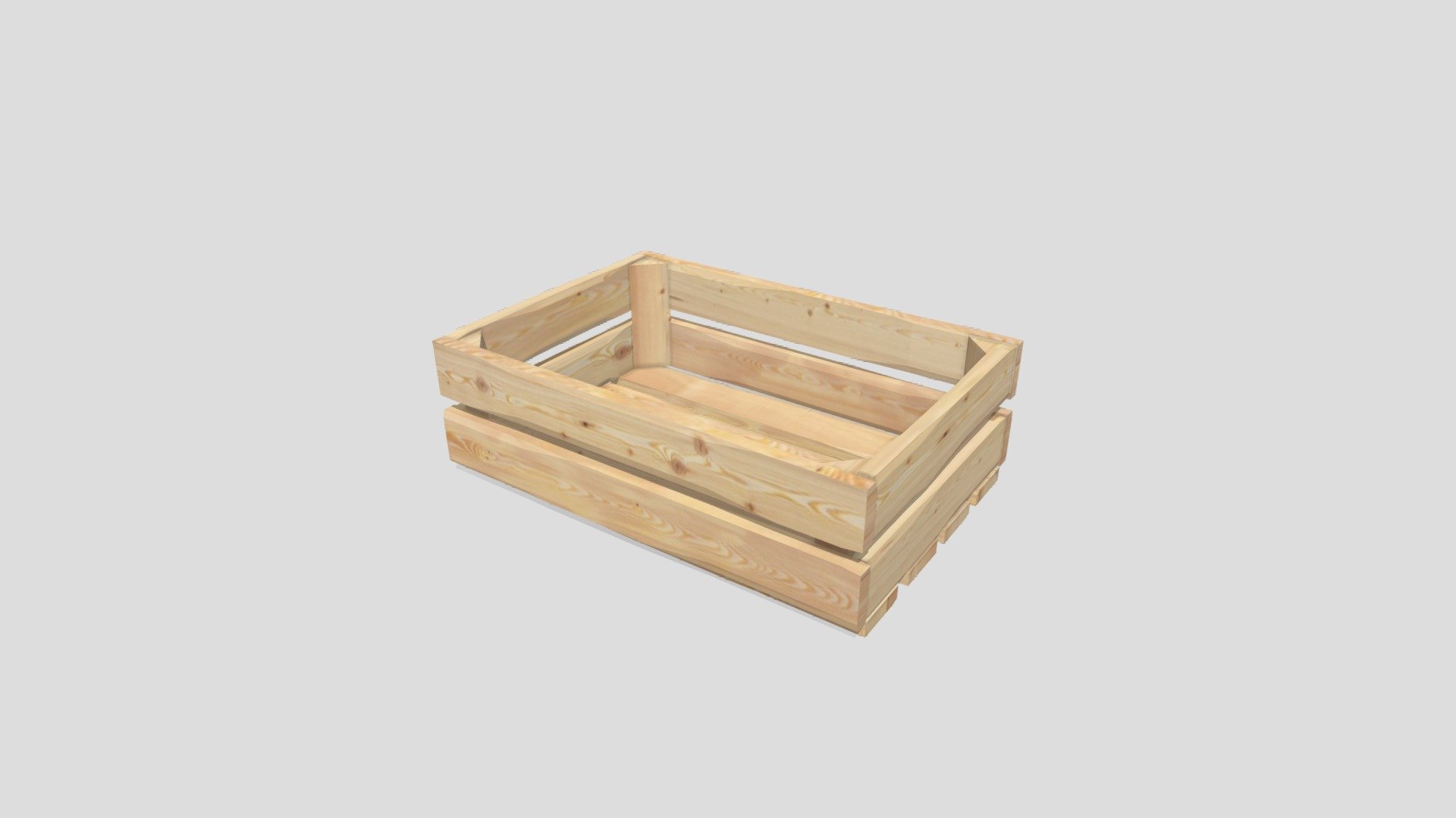 low poly crate - Download Free 3D model by itsm4 [5473dd2] - Sketchfab