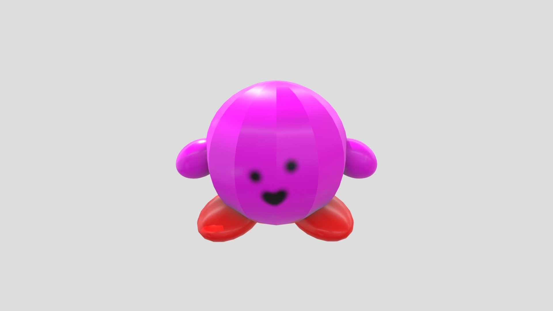 kirby - 3D model by jacabbage [547492c] - Sketchfab