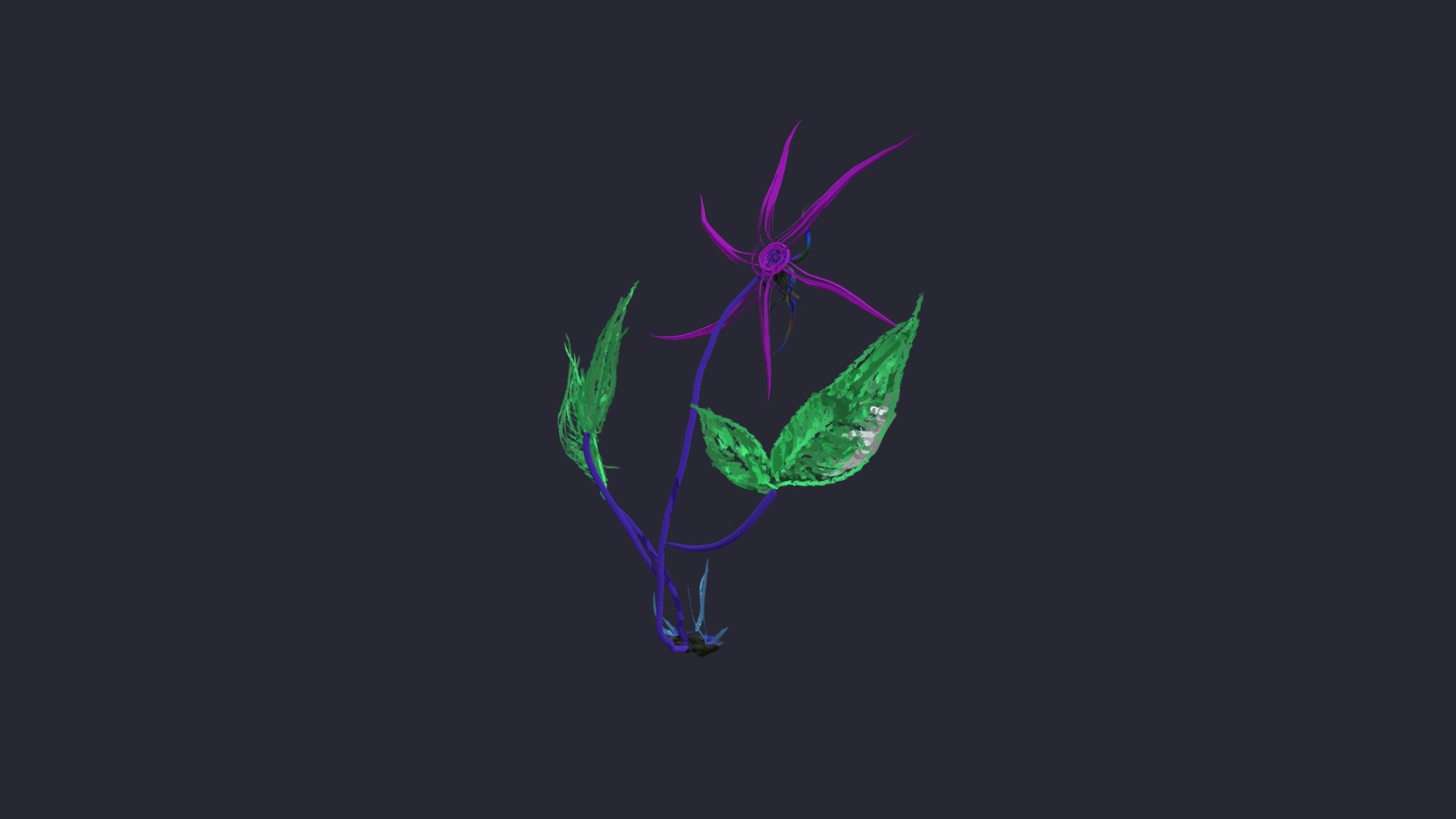 Tilt_Flower - Download Free 3D model by Chromatin [5475820] - Sketchfab