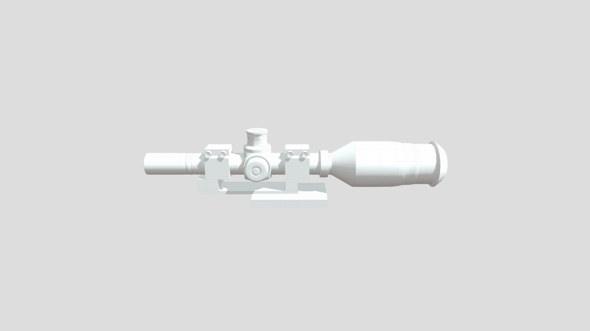 Gun scope - Download Free 3D model by Diparkal [5475bea] - Sketchfab