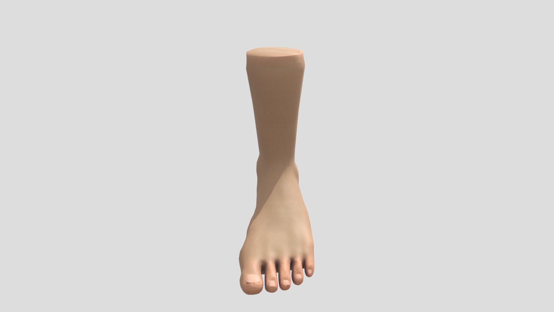 Foot #1 - Download Free 3D model by Louise Griffiths (@LOArtComs ...